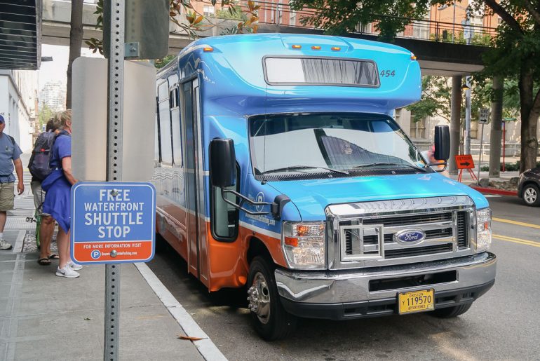 The Newest Seattle Tour Bus is FREE | Seattle Waterfront Shuttle