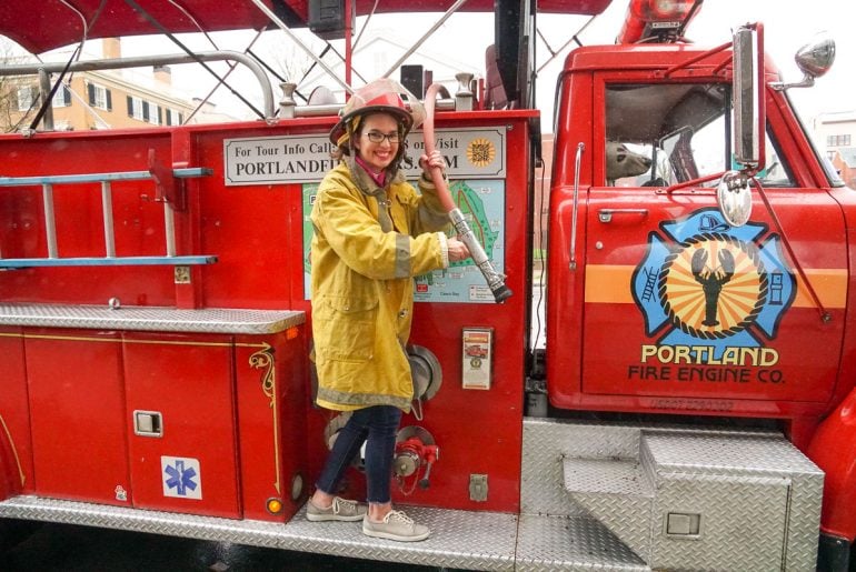 Portland Sightseeing Tour Aboard a Vintage Fire Truck