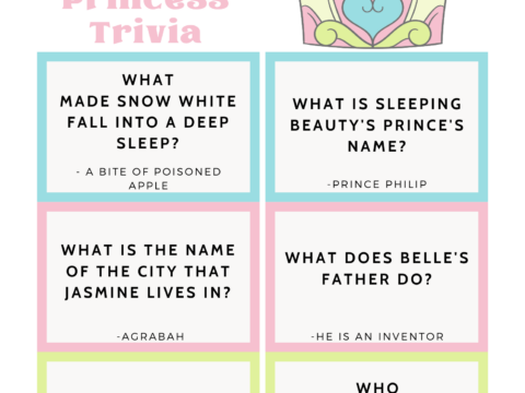 FREE Disney Princess Trivia Game Printable - Marcie in Mommyland