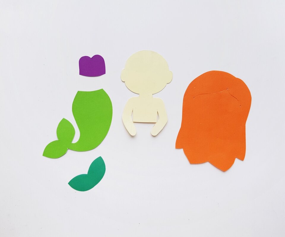 Princess Ariel Paper Doll: FREE Disney Crafts + Printables