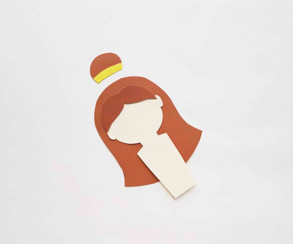 Beauty and the Beast Crafts: Belle Paper Doll