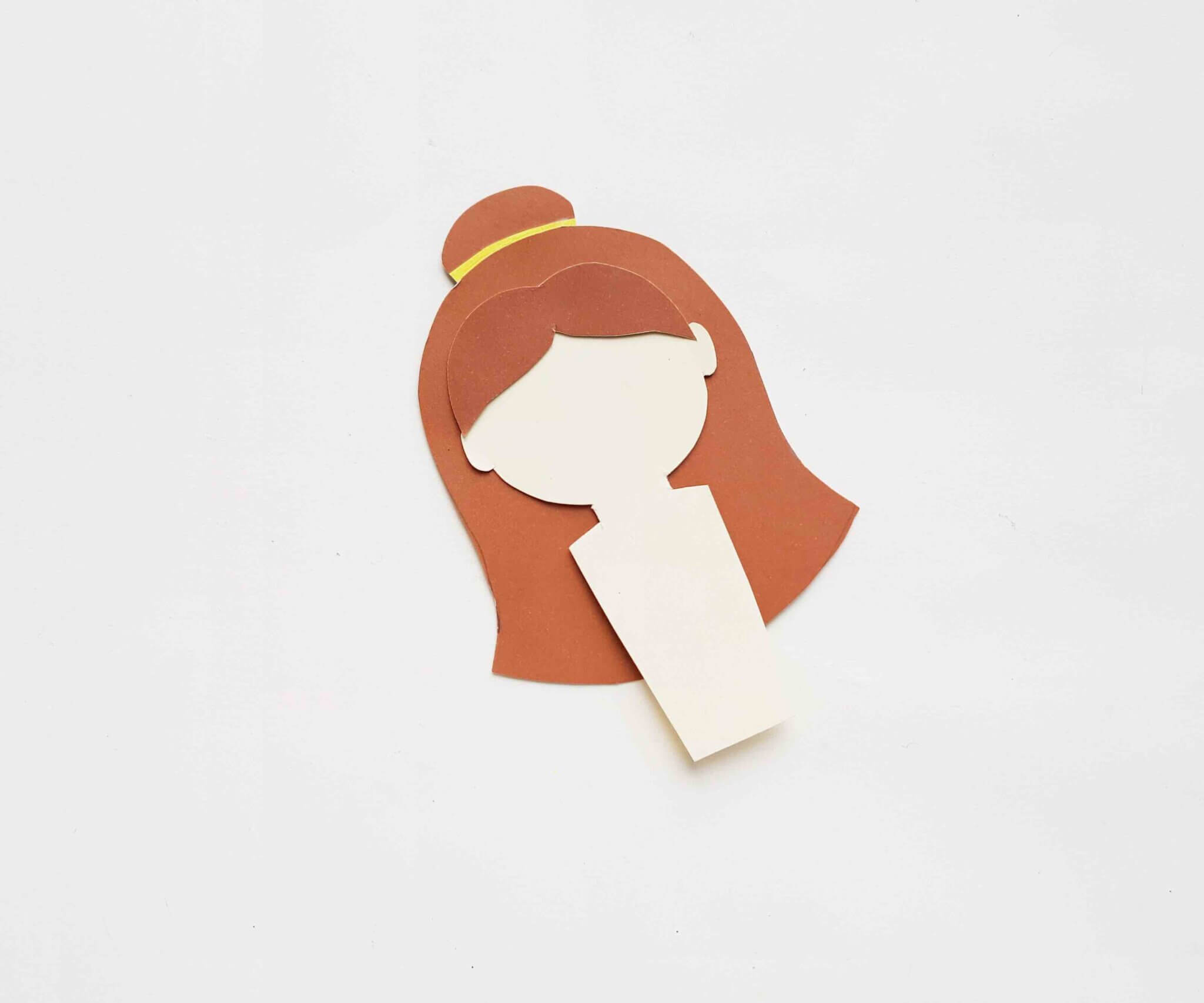 Beauty and the Beast Crafts: Belle Paper Doll