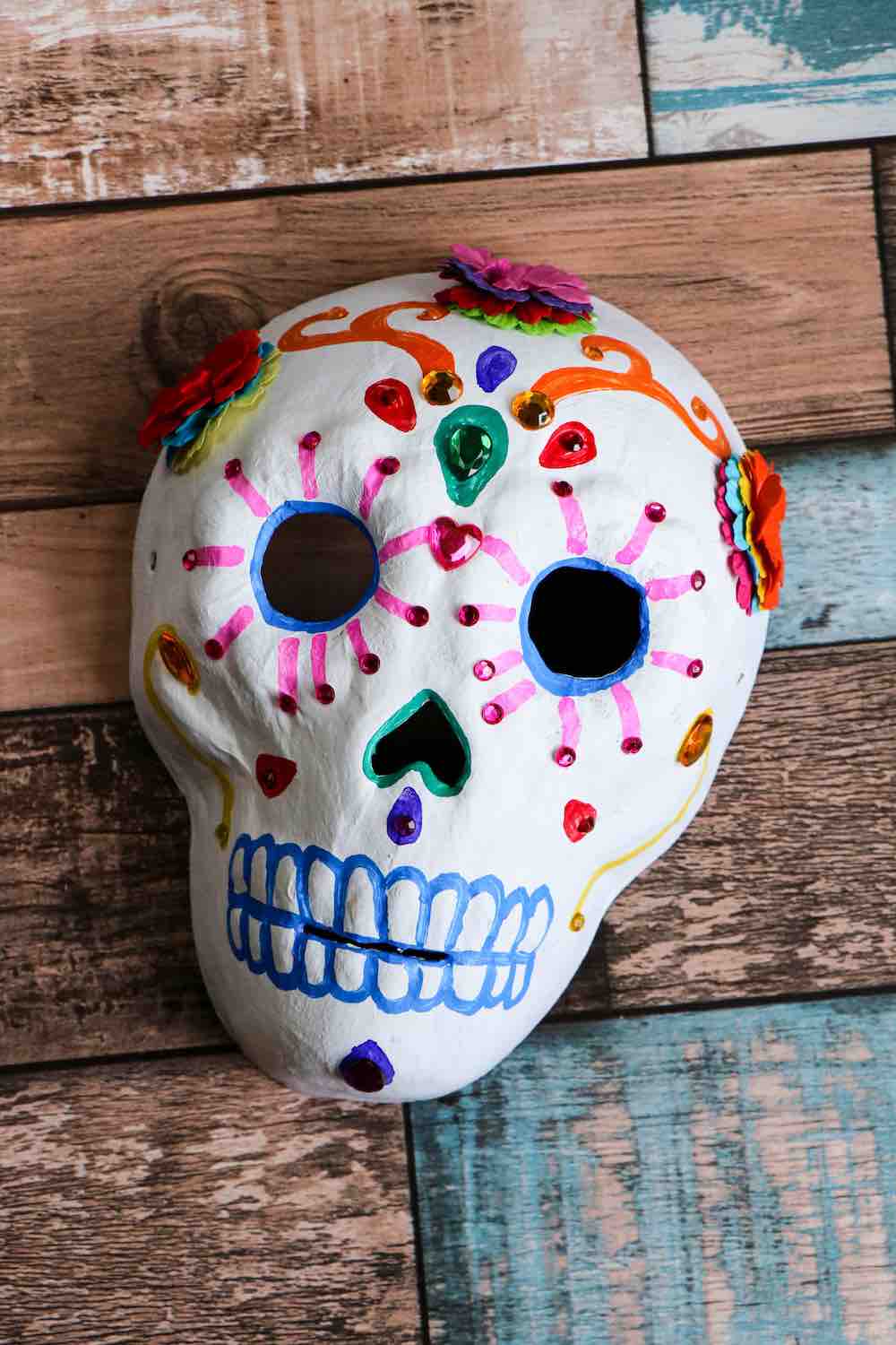 How to Make a Sugar Skull Craft for Kids