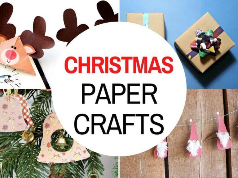 41 Easy Christmas Paper Crafts to Make for the Holidays