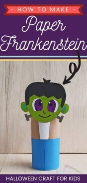 Easy Frankenstein Toilet Paper Roll Craft for Kids