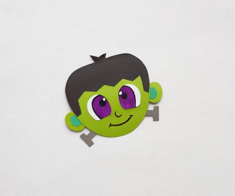 Easy Frankenstein Toilet Paper Roll Craft for Kids