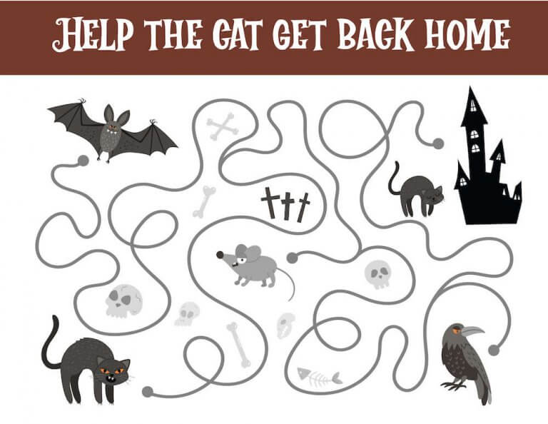 10 Free and Fun Printable Halloween Activities for Kids to Enjoy