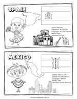 Free Printable Coloring Pages of People All Around the World