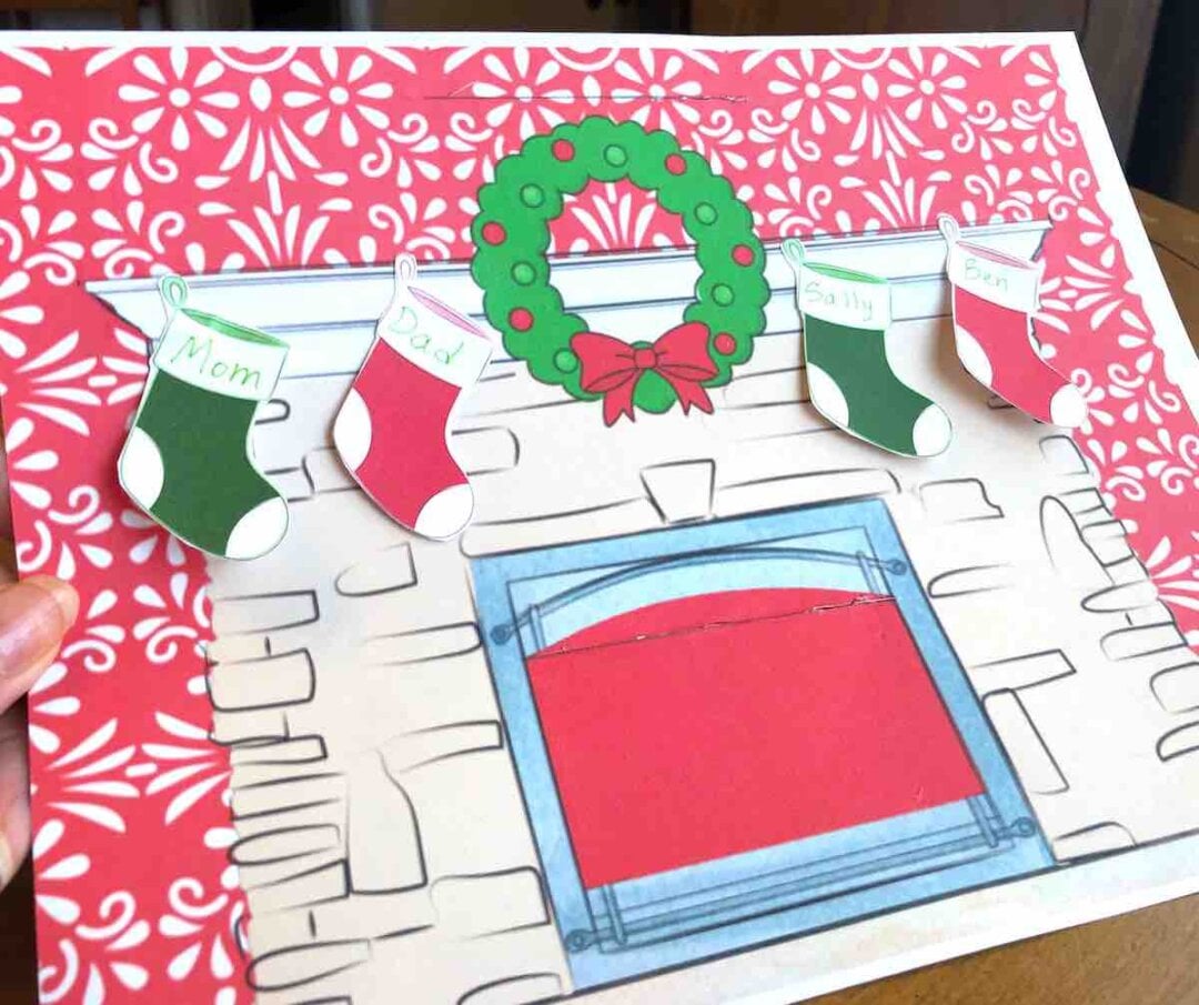 Free Printable Twas the Night Before Christmas Craft for Kids