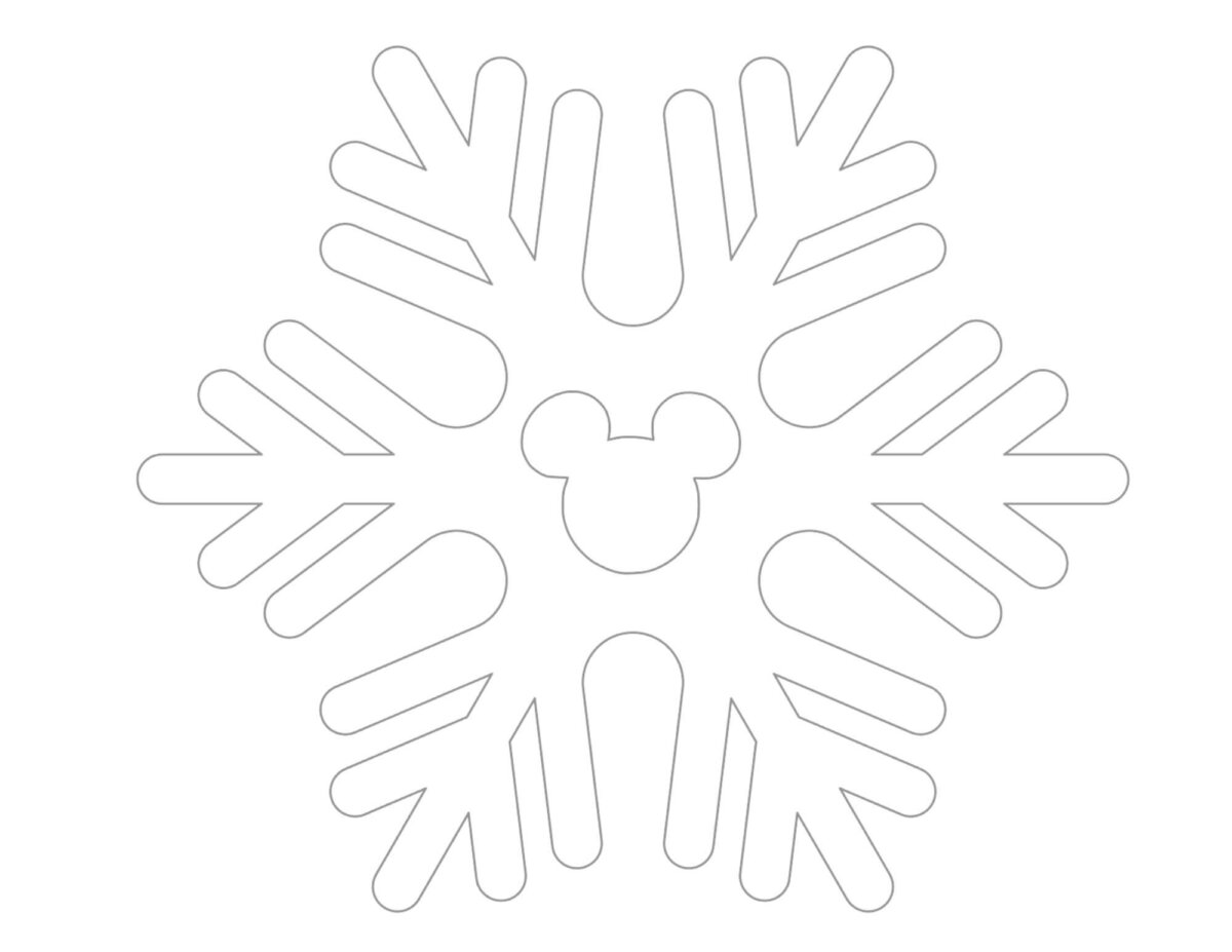 3 Ways to Make This Festive Mickey Mouse Snowflake Craft - Marcie in ...