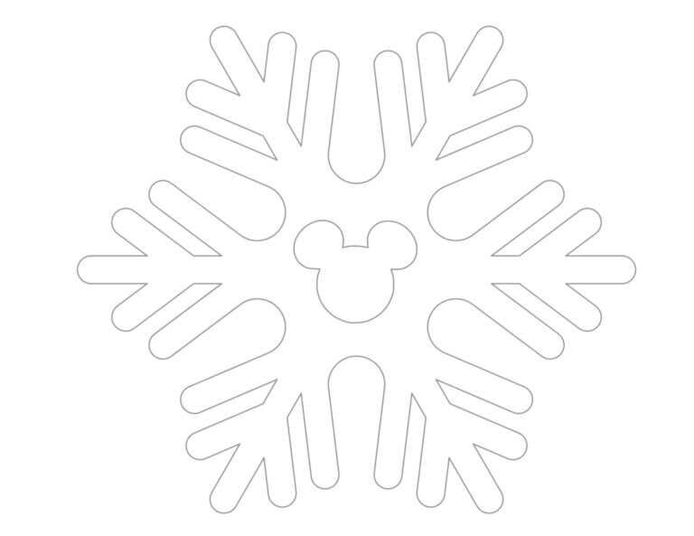 3 Ways to Make This Festive Mickey Mouse Snowflake Craft - Marcie in ...