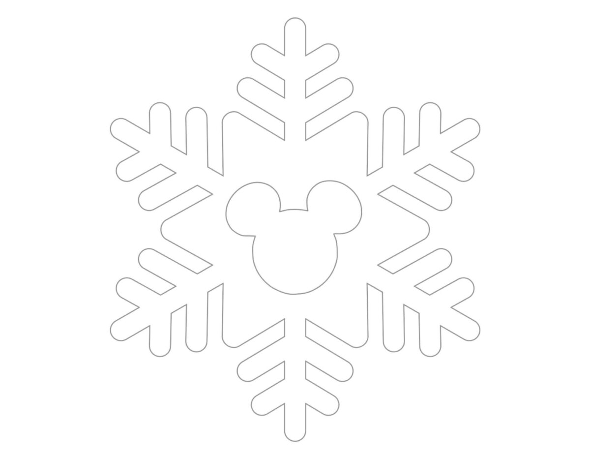 3 Ways to Make This Festive Mickey Mouse Snowflake Craft - Marcie in ...