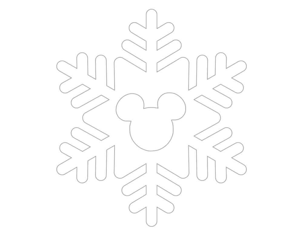 3 Ways to Make This Festive Mickey Mouse Snowflake Craft - Marcie in ...