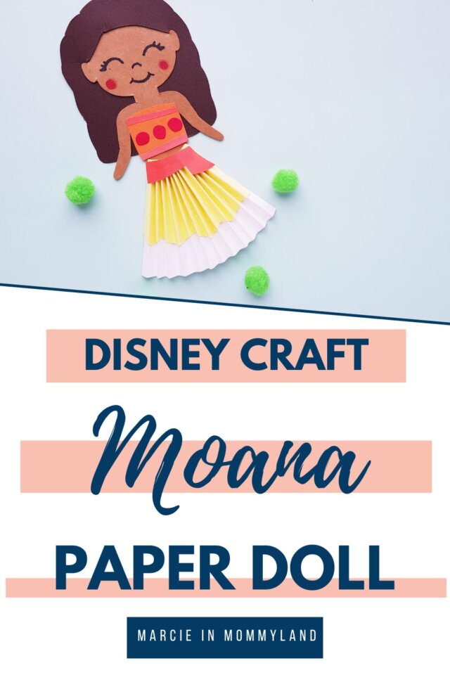 Free Disney Moana Craft: Moana Paper Doll
