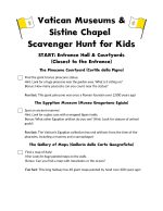Rome with Kids: 7 Printable Scavenger Hunts